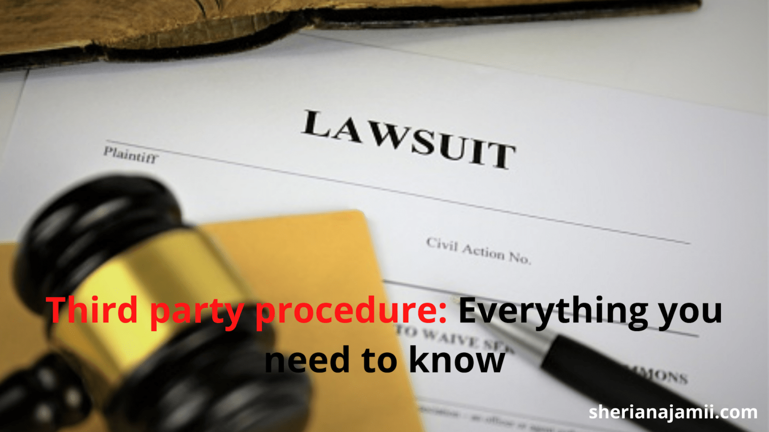 Third-party Procedure: Everything You Need To Know | Sheria Na Jamii