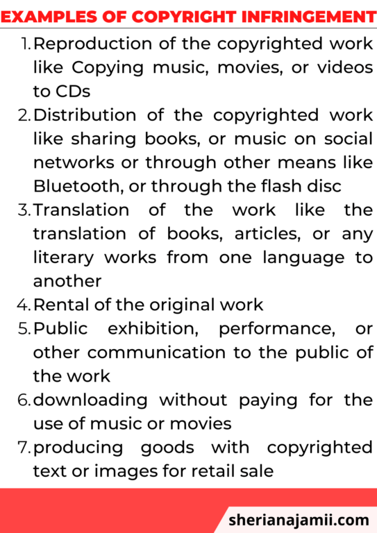 What Is Copyright Infringement? (guide + Examples) | Sheria Na Jamii