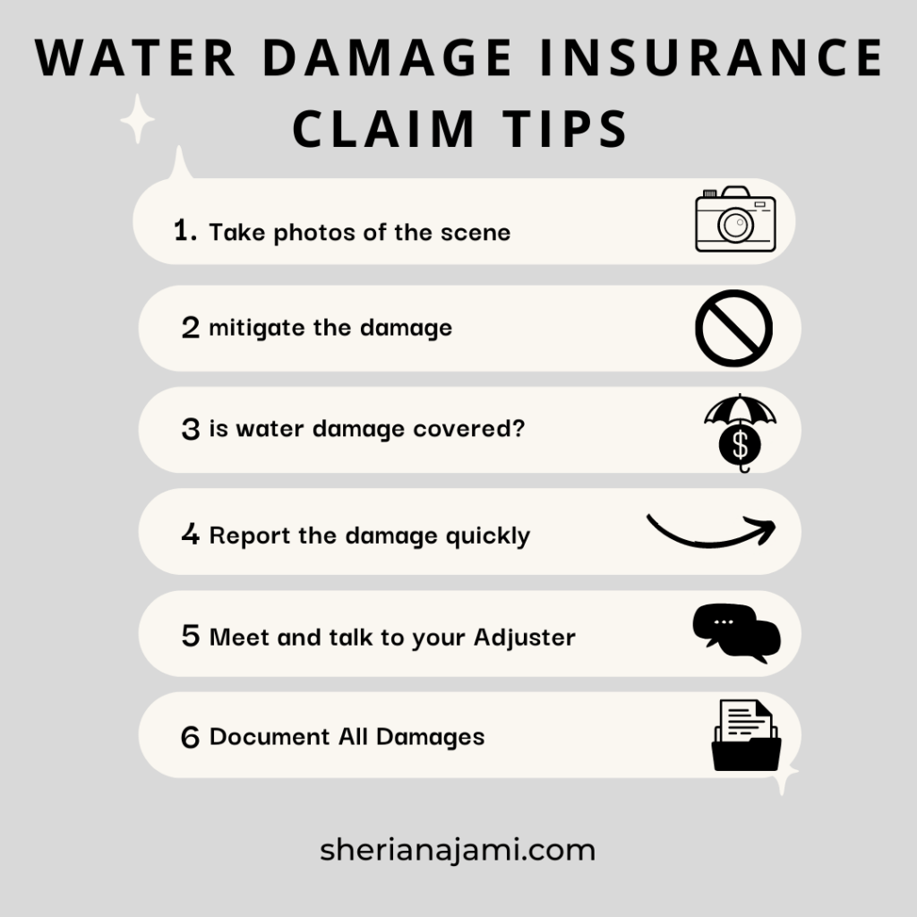 Letter For Water Damage Claim 2025 (guide + Free 2 Samples) | Sheria Na ...