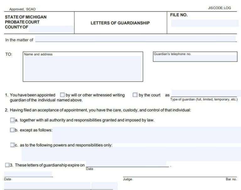 Letter Of Guardianship 2024 (guide + Free 6 Samples) | Sheria Na Jamii