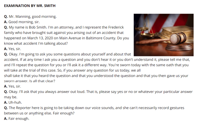 Deposition Summary 2025 (guide & Free Examples) | Sheria Na Jamii