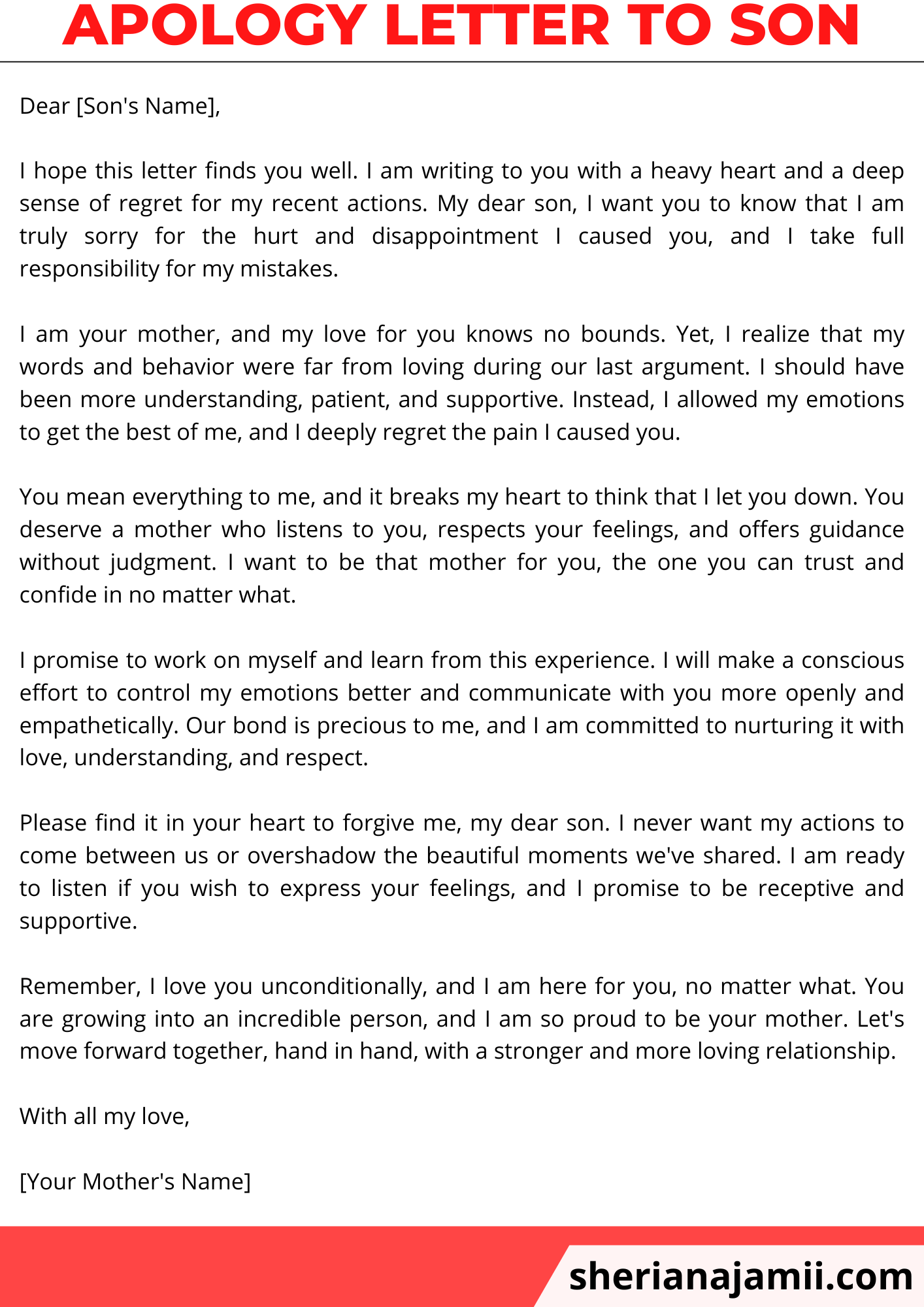 Apology Letter To Son 5 Examples Sheria Na Jamii Apology Letter To Son 5 Examples Sheria Na Jamii